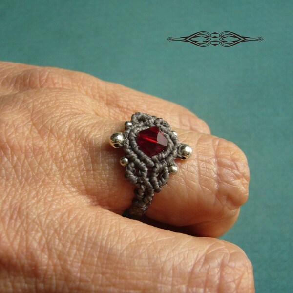Macrame Ring - Etsy
