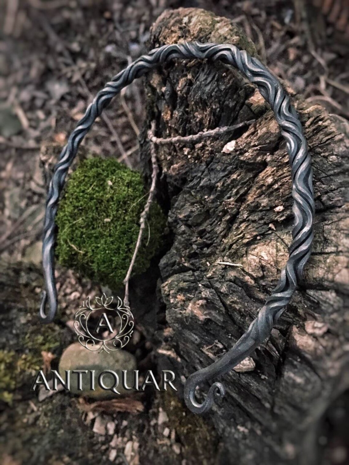 Iron Torc Viking Medieval Nordic Pagan Necklace Vikings - Etsy