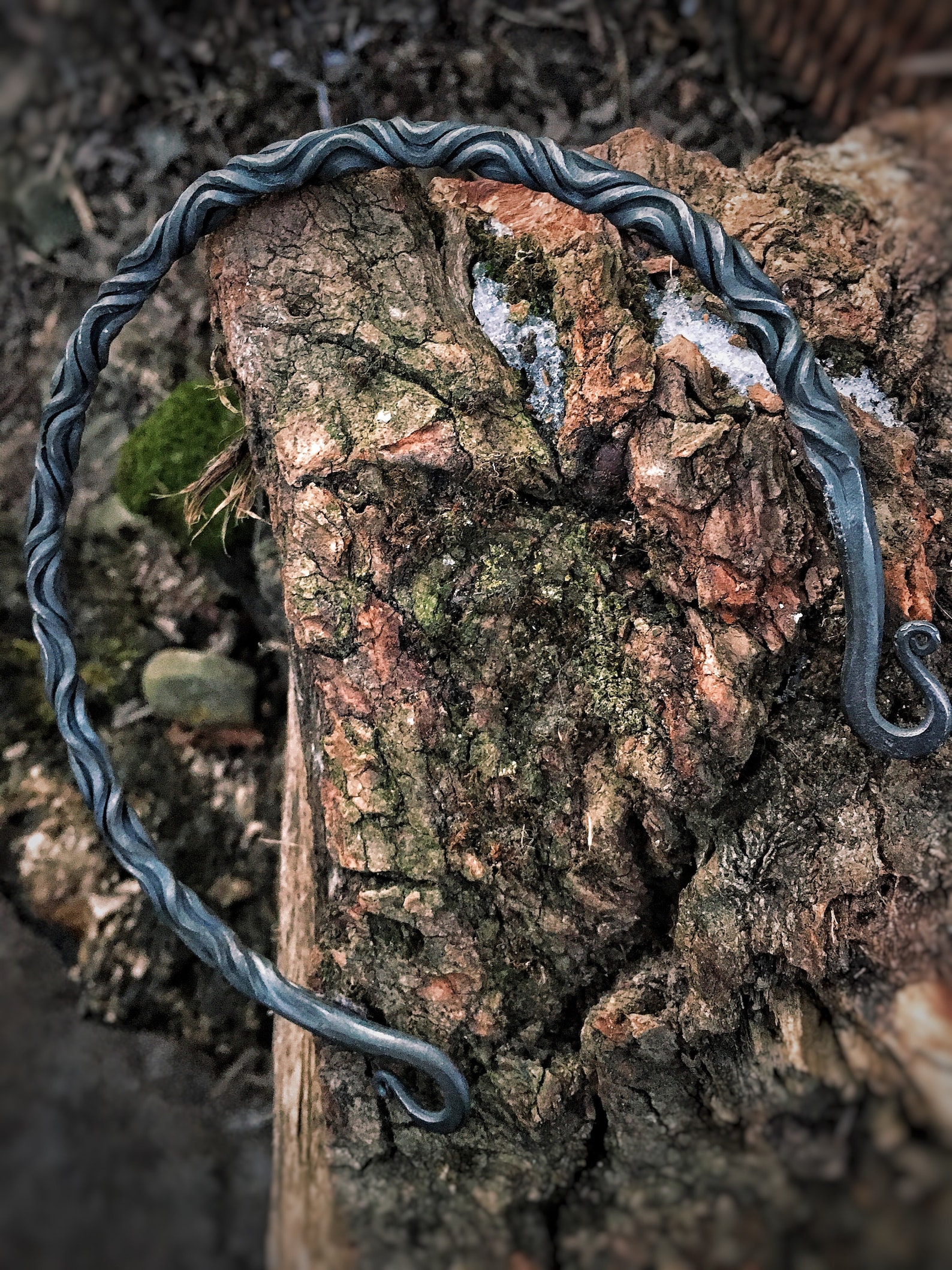Iron Torc Viking Medieval Nordic Pagan Necklace Vikings - Etsy