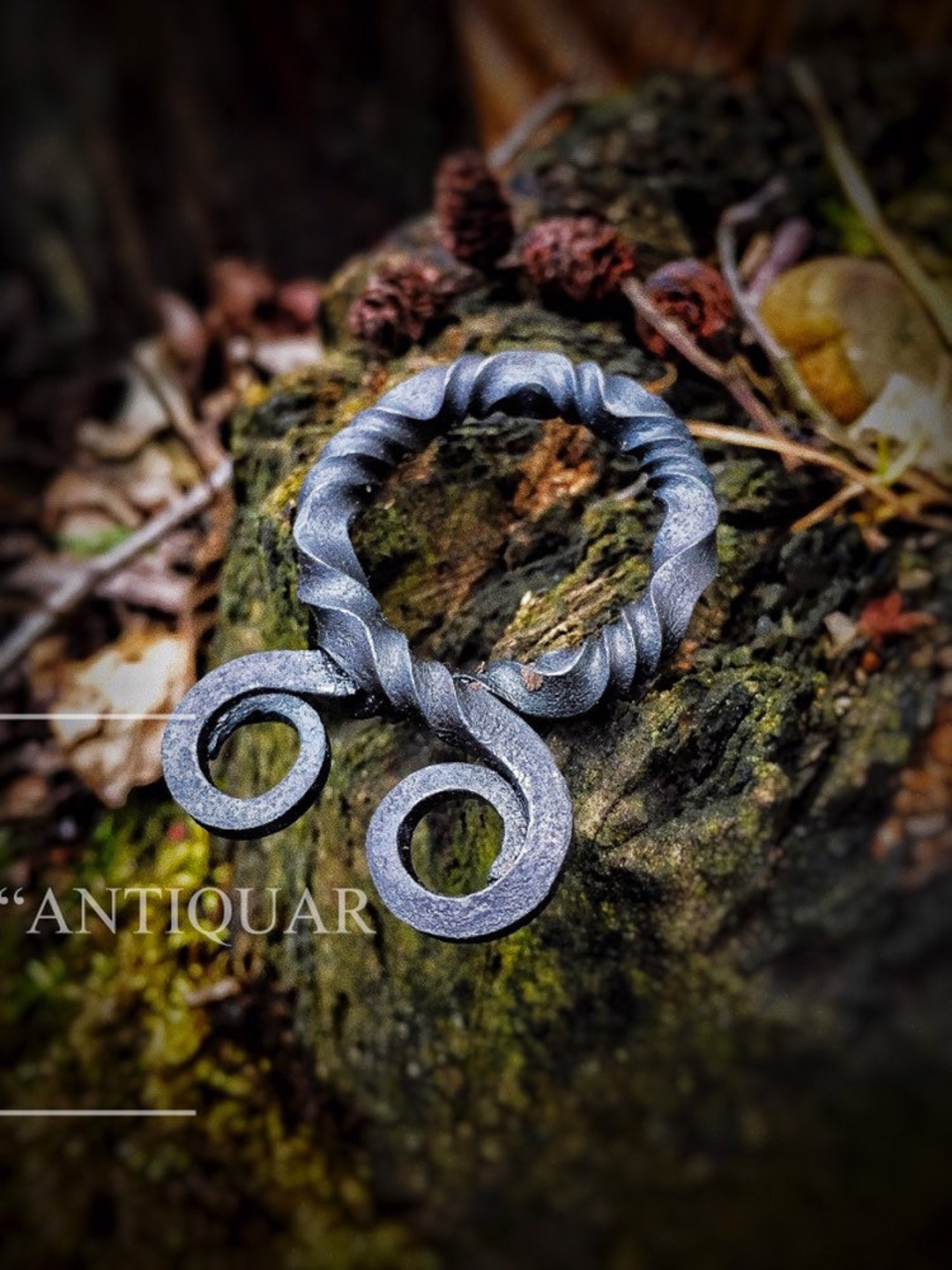 Hand Forged Troll Cross Pendant - Etsy