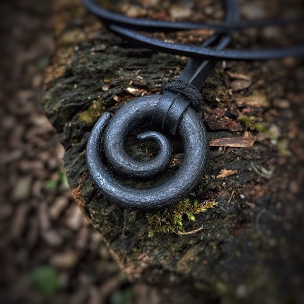 Spiral Necklace - Etsy