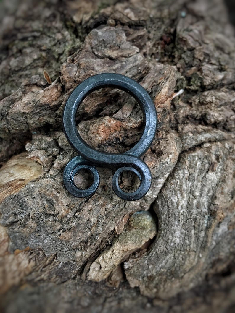 Hand forged Troll cross Nordic Amulet Viking Pendant Norse | Etsy