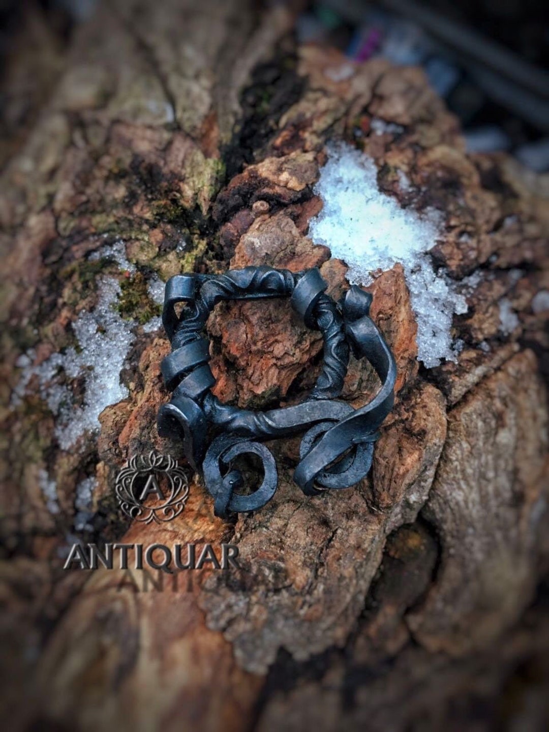 Hand Forged Troll Cross Pendant, Nordic/norse/viking Jewelry/pagan ...