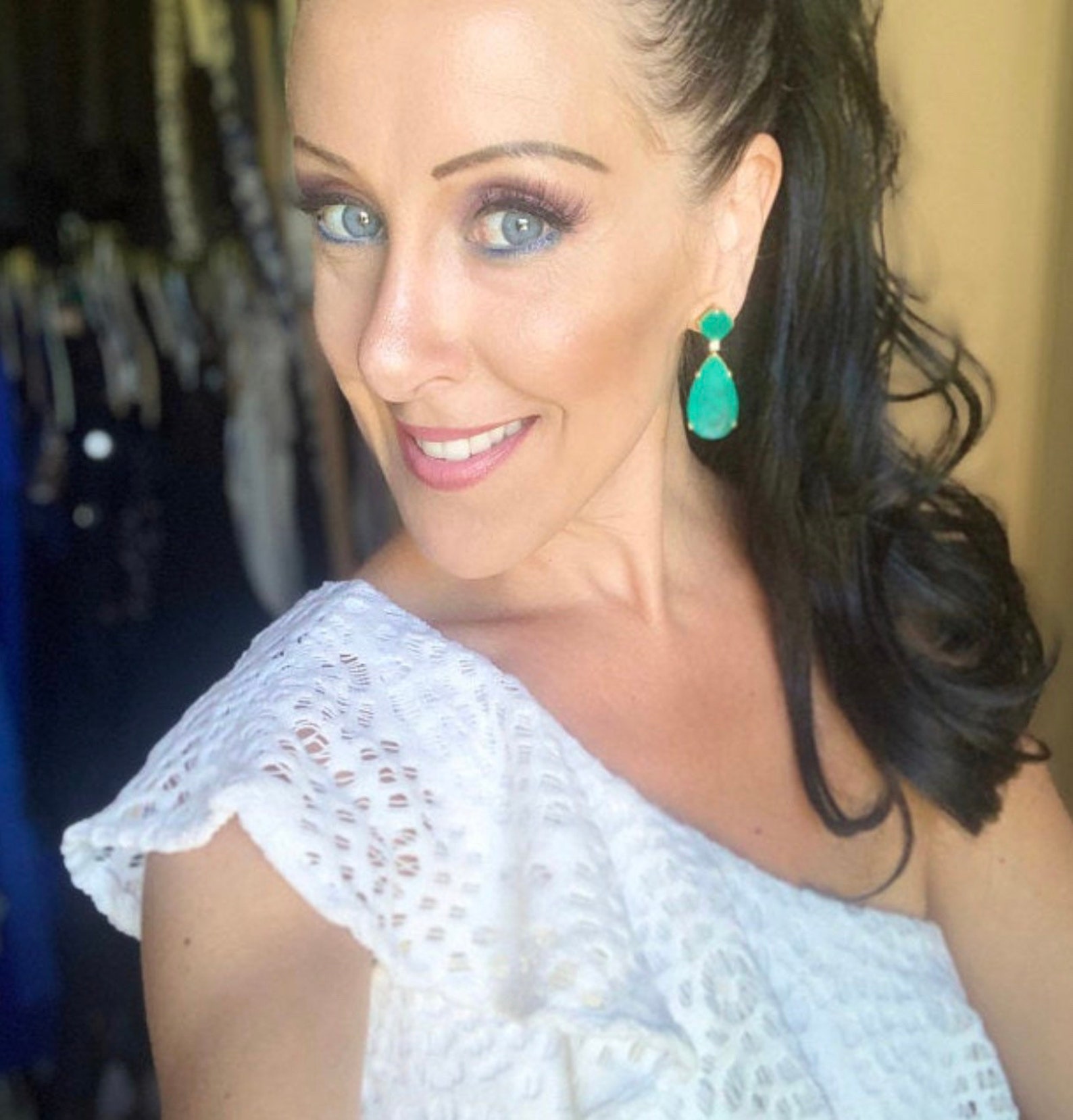 Celebrity Inspired, Famous Hollywood Star, 100% Natural Vibrant Green ...