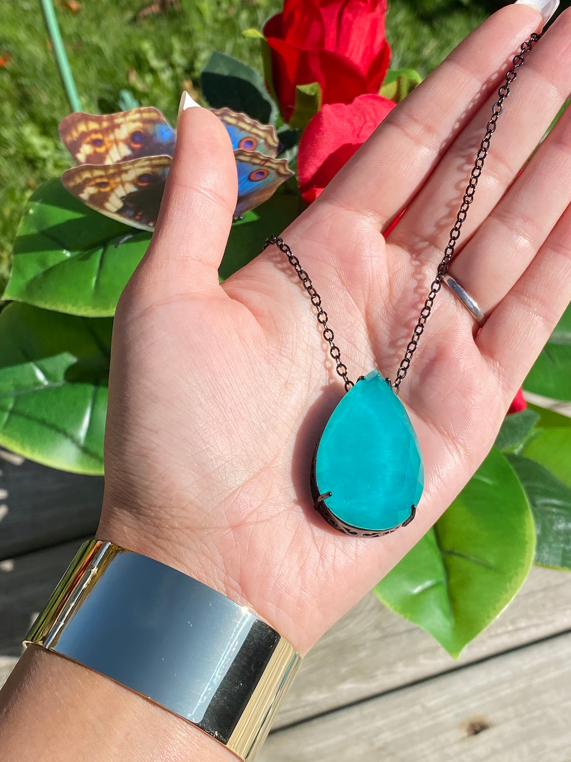Queen of Gems, Large 100+ Ct Natural Electric Blue Paraiba Tourmaline ...
