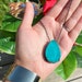 Queen of Gems, Large 100 Ct Natural Electric Blue Paraiba Tourmaline ...