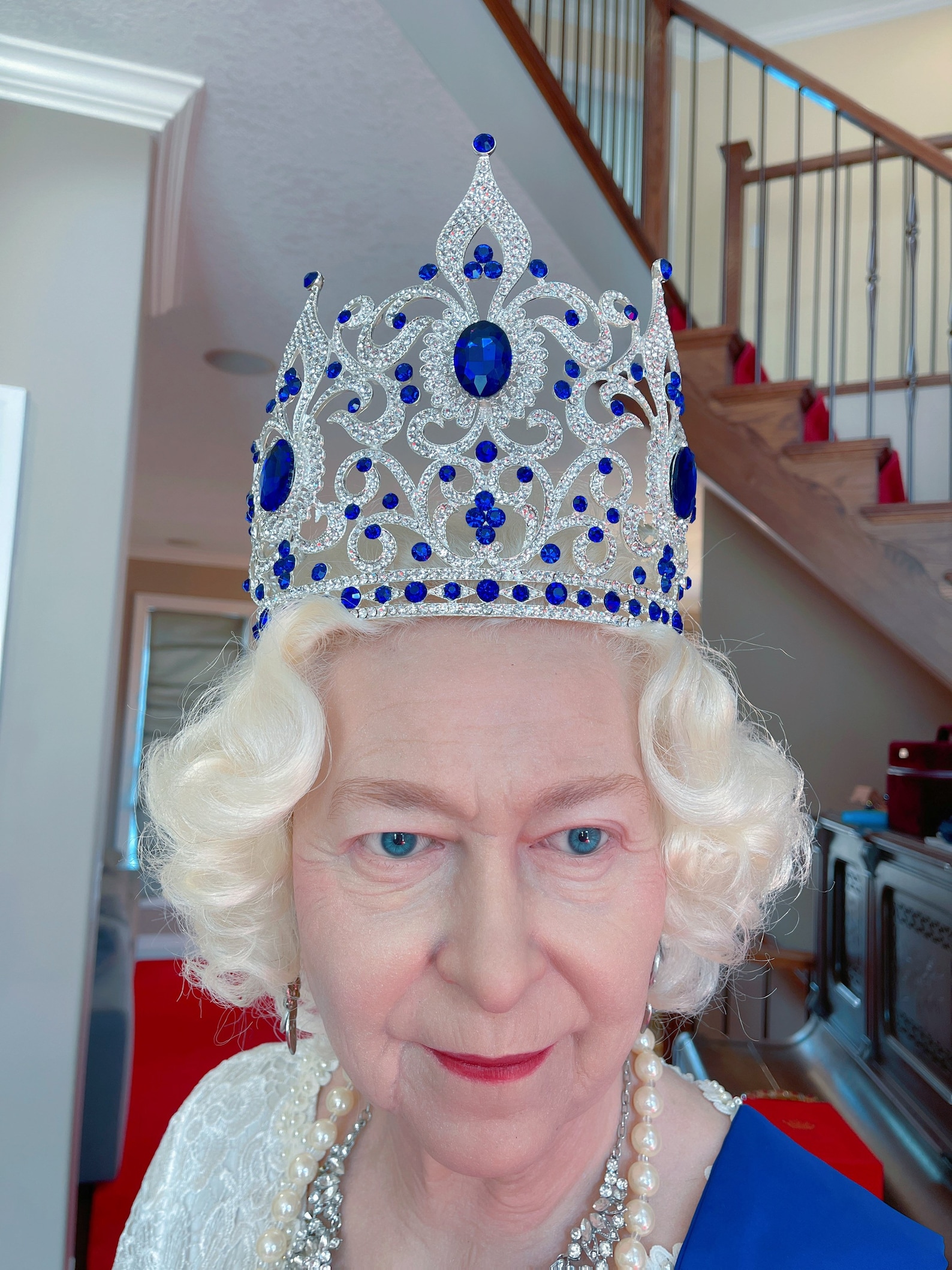 Royal Queen Elizabeth Memorabilia Luxury Sapphire and Diamond - Etsy