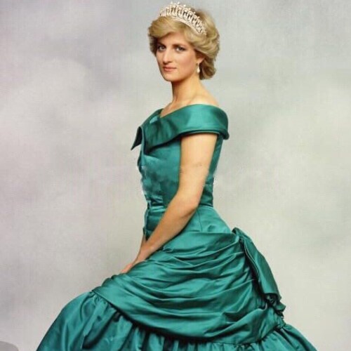 In Memory of Our Beloved Princess Diana Luxury Pearl and - Etsy