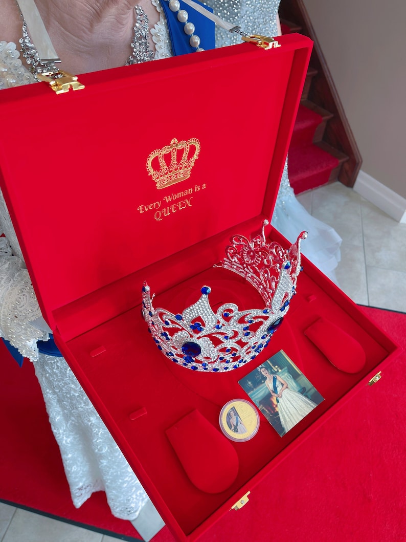 Royal Queen Elizabeth Memorabilia Luxury Sapphire and Diamond - Etsy