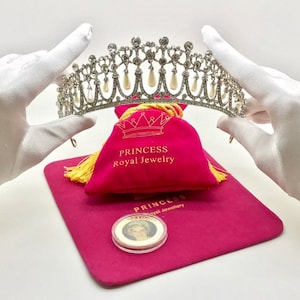 In Memory of Our Beloved Princess Diana, Luxury Pearl and Diamond Tiara ...