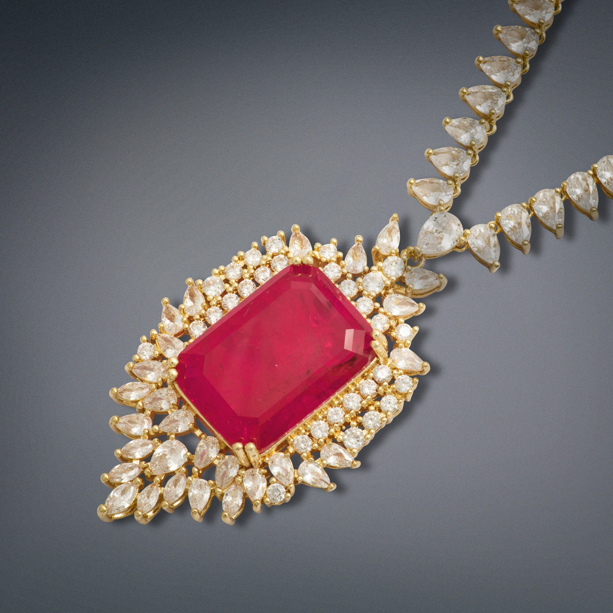 Regal Collection Imperial Elegance Natural Fuchsia Pink Ruby - Etsy