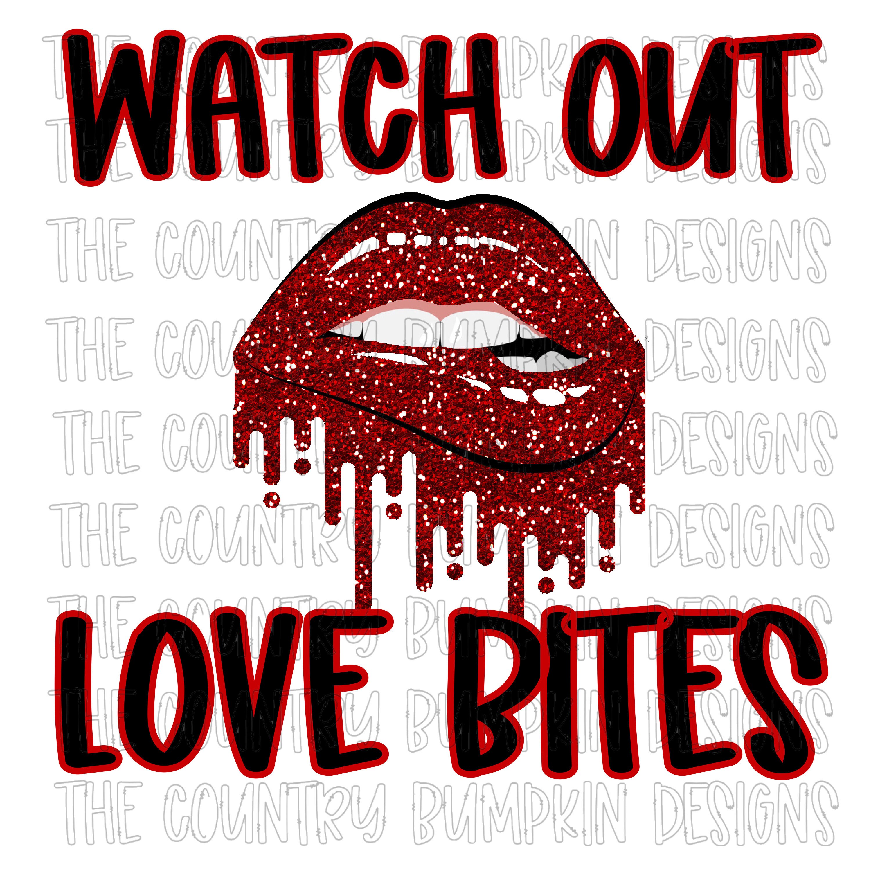 Love Bites Lips - Etsy