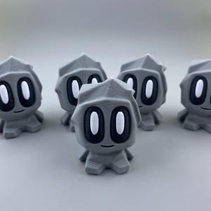 3D Printed Blob Lab Rocks Plus Container: Unique Collectible Desk Toy ...