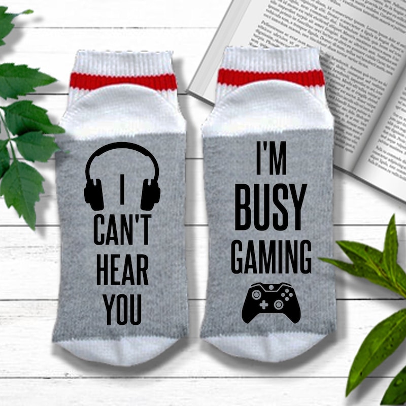 Kids Gaming Socks - Etsy