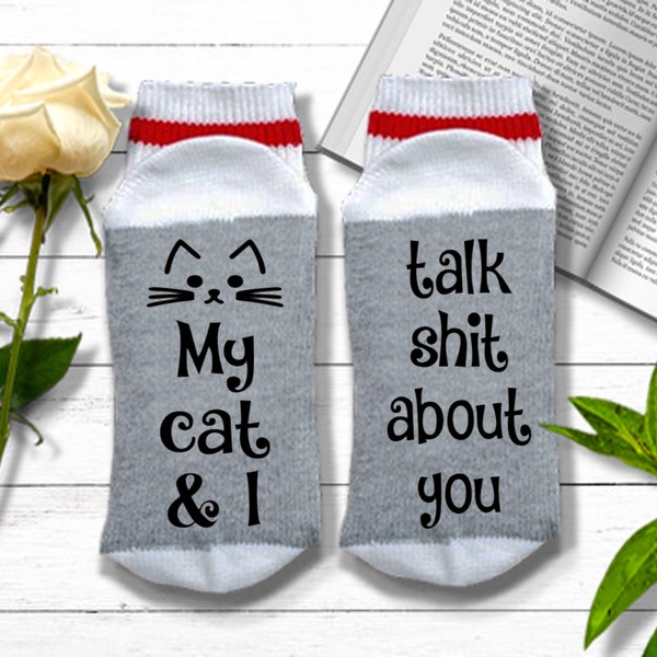 Cat Socks for Women - Etsy