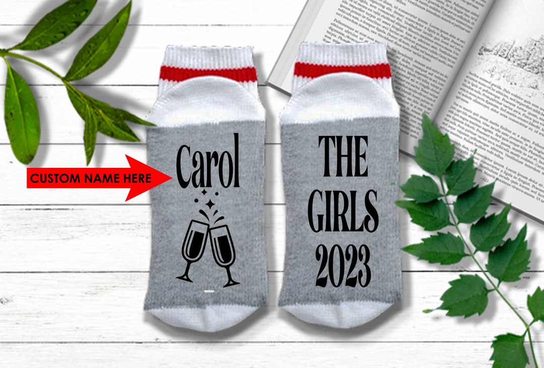 Girls Trip 2023 Socks | Girls Weekend Favors | Girls Getaway Gifts ...
