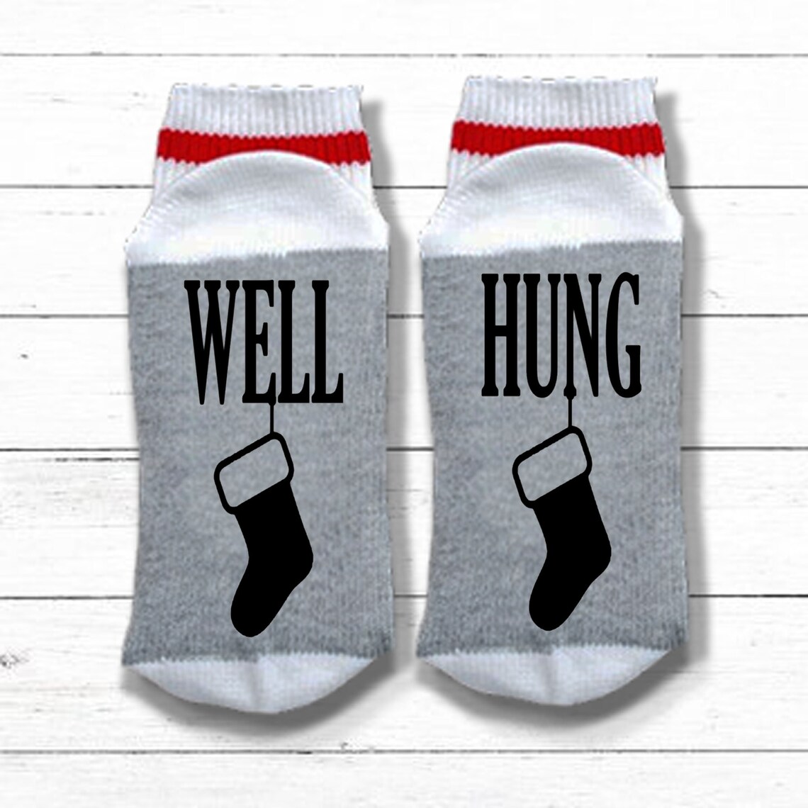 Funny Christmas Socks Dear Santa I Was Naughty It Was Worth | Etsy Canada