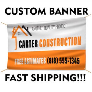 Full Color Custom 13 Oz Matte Banner - Etsy