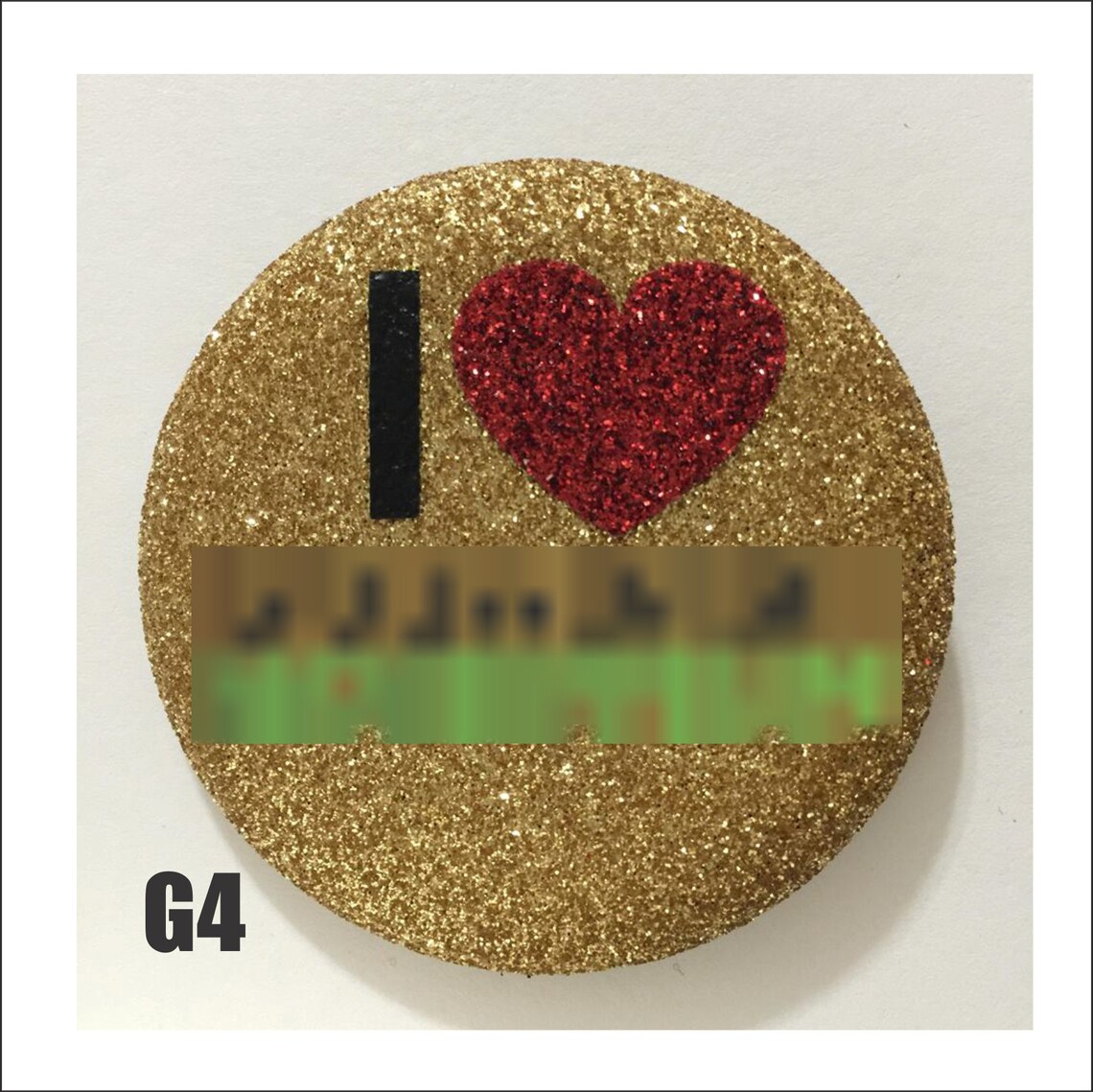 Textured Glitter Buttons | Etsy