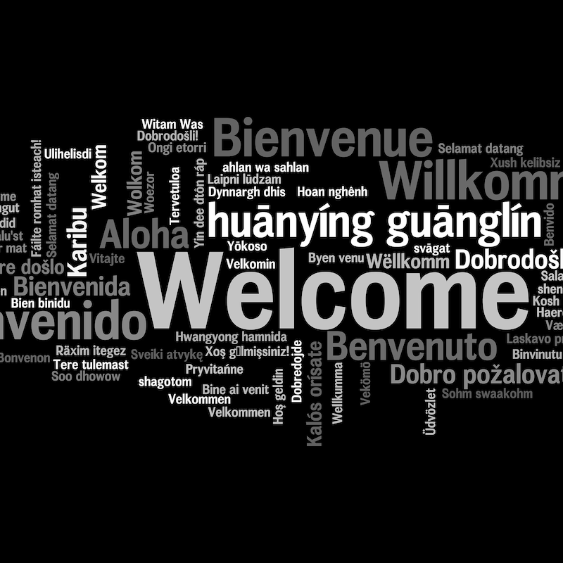 Welcome Languages - Etsy