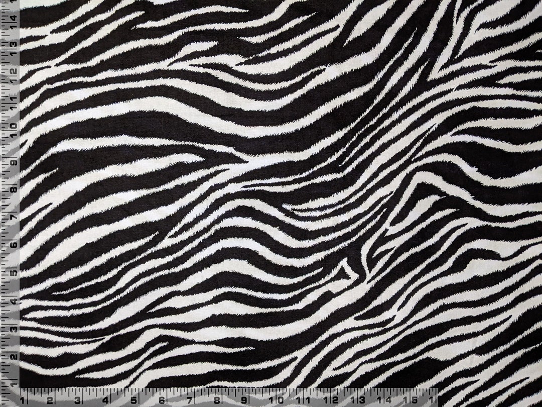 Zebra Print Fabric – Zebra Print Fabric by the Yard - Etsy