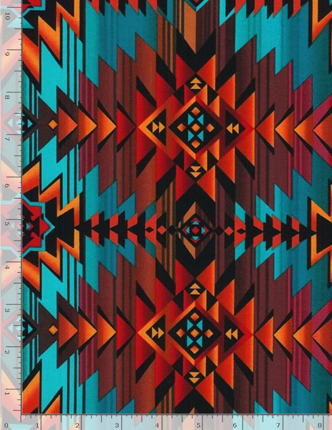 Native American Fabric Southwest Fabric By The Yard Etsy