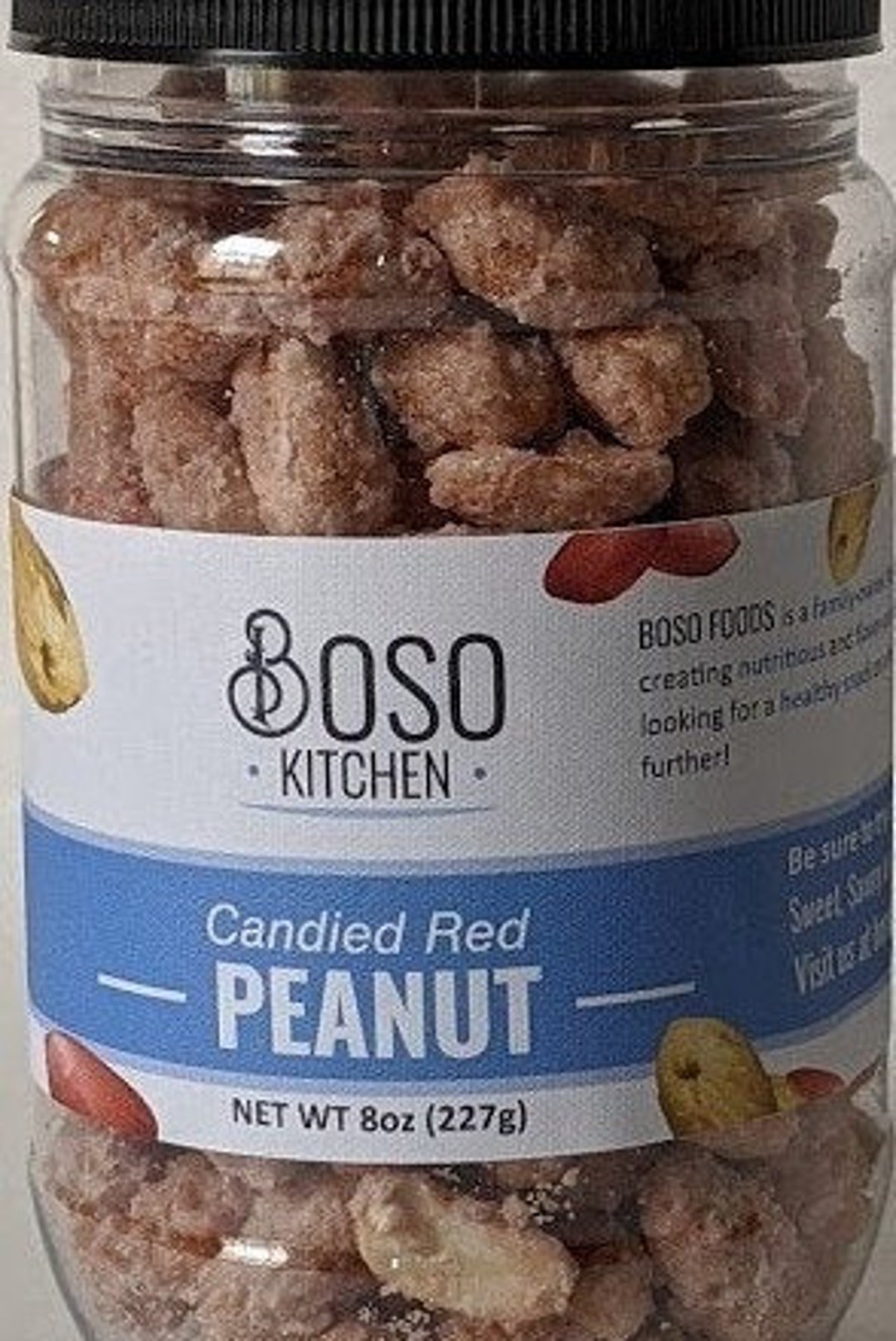 Candied Red Peanut, Handmade, Delicately Roasted, Crunchy, Cholesterol ...