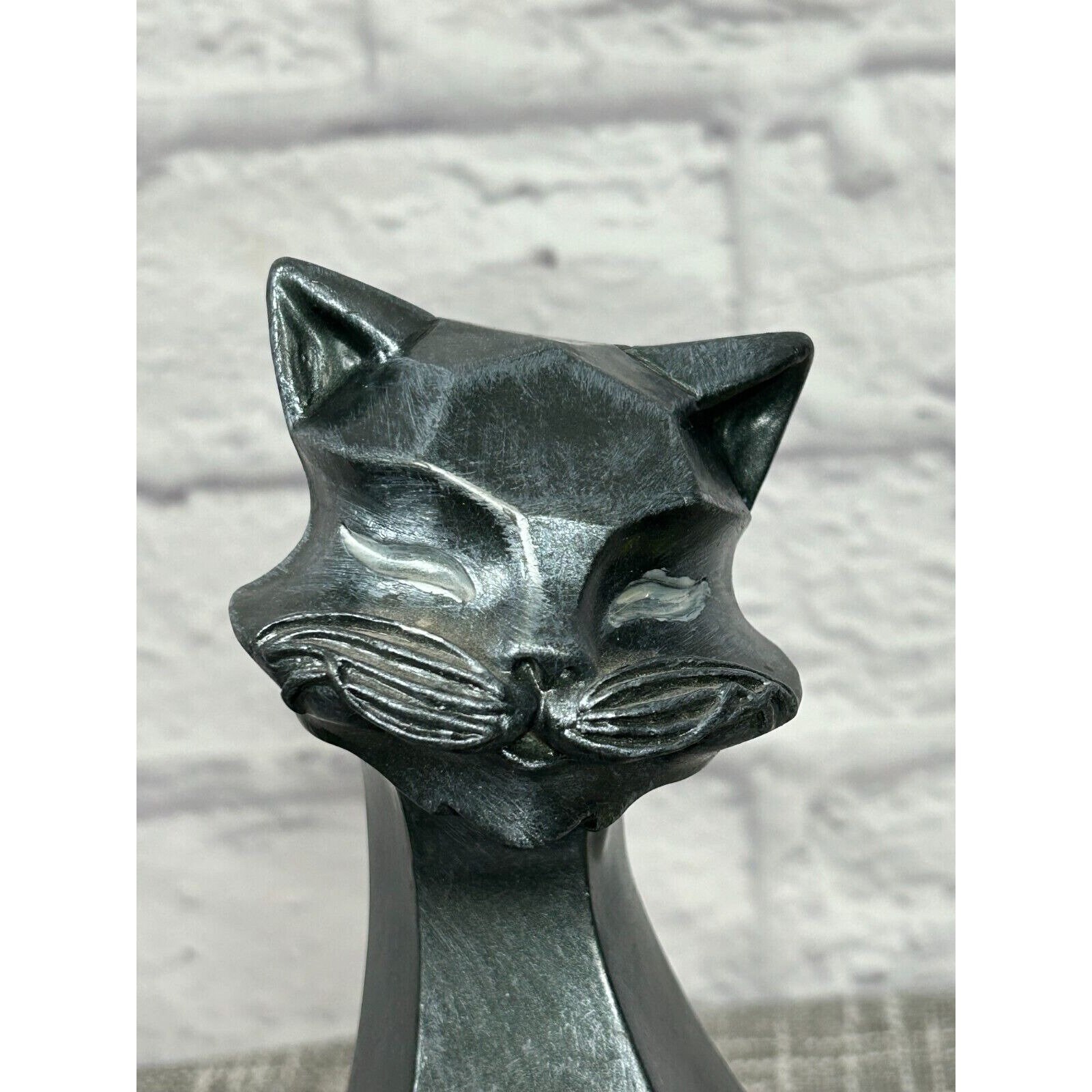 Universal Statuary Corp. Cubist Black Siamese Cat Statue - Etsy