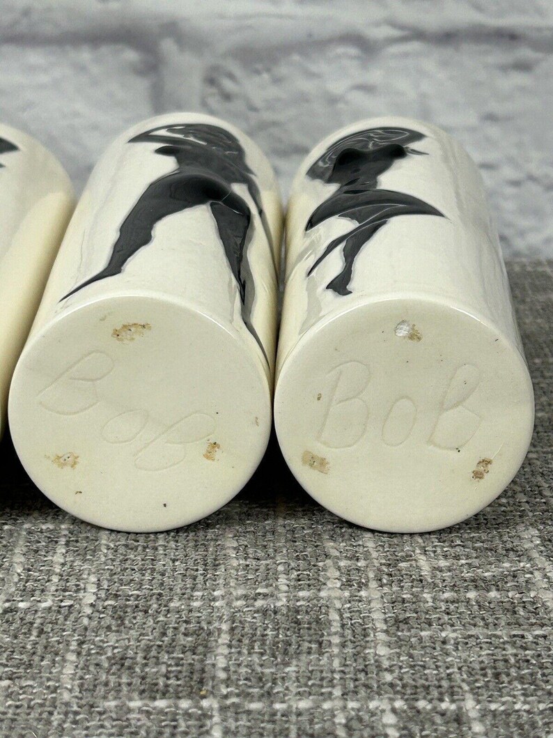 Vintage Ceramic Risque Nude Tiki Bar Tumblers Hand Painted 50s Girls ...