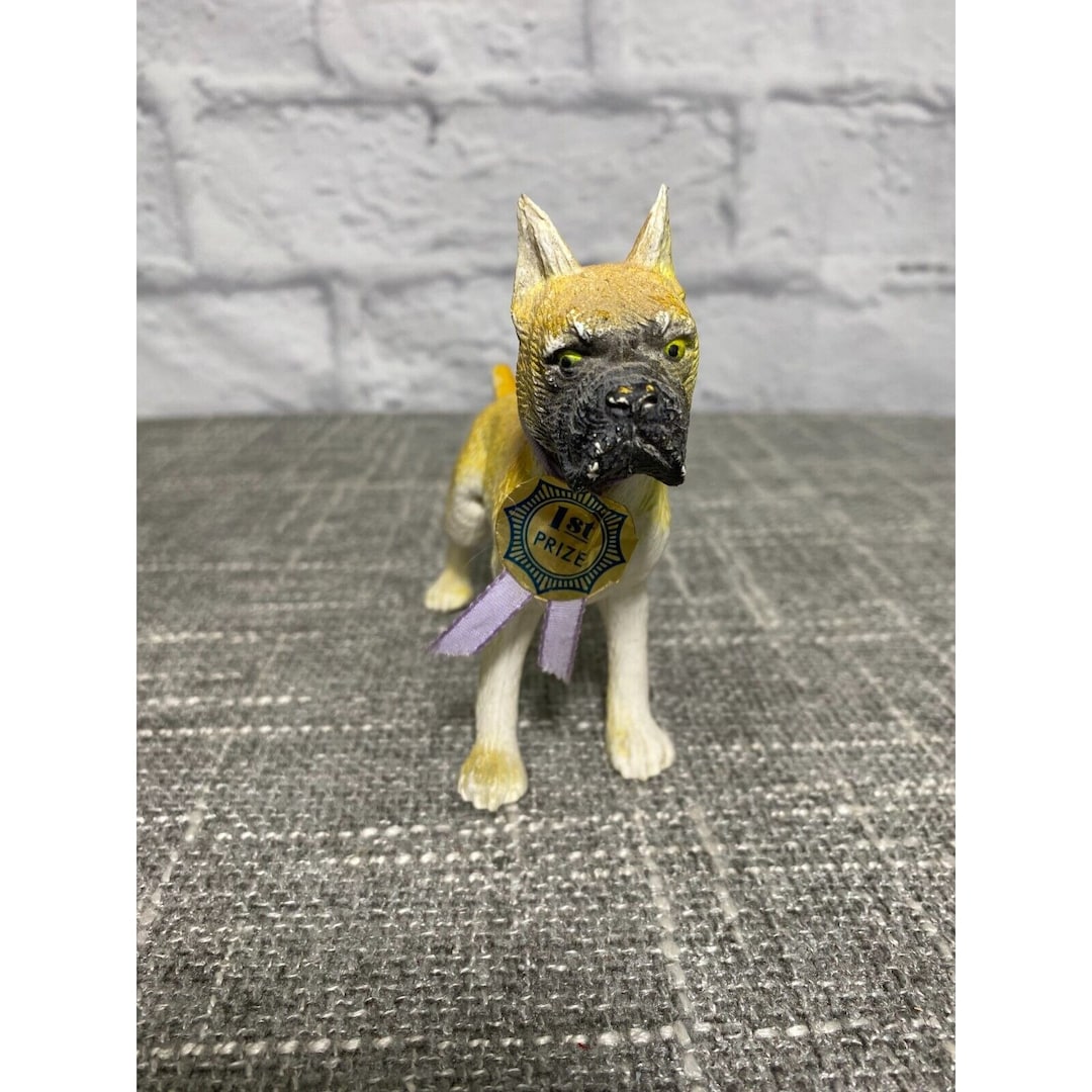Imperial Toy Corp Boxer Figurine Dog 1st Prize Puppy No.1222 Vintage ...