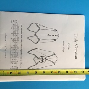 Victorian Cape Sewing Pattern, Uncut, All Sizes - Etsy