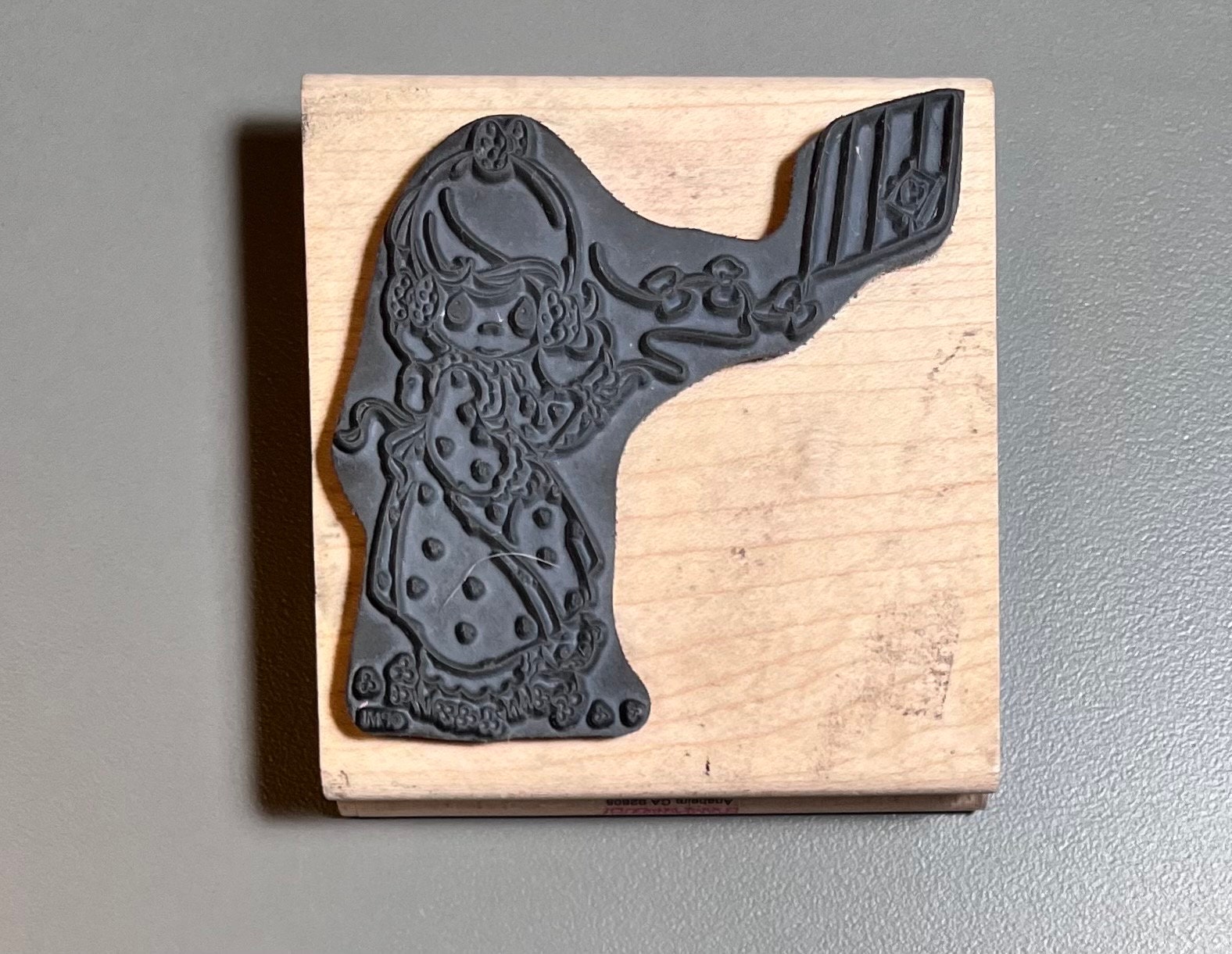 Precious Moments Large Rubber Stamp - Etsy