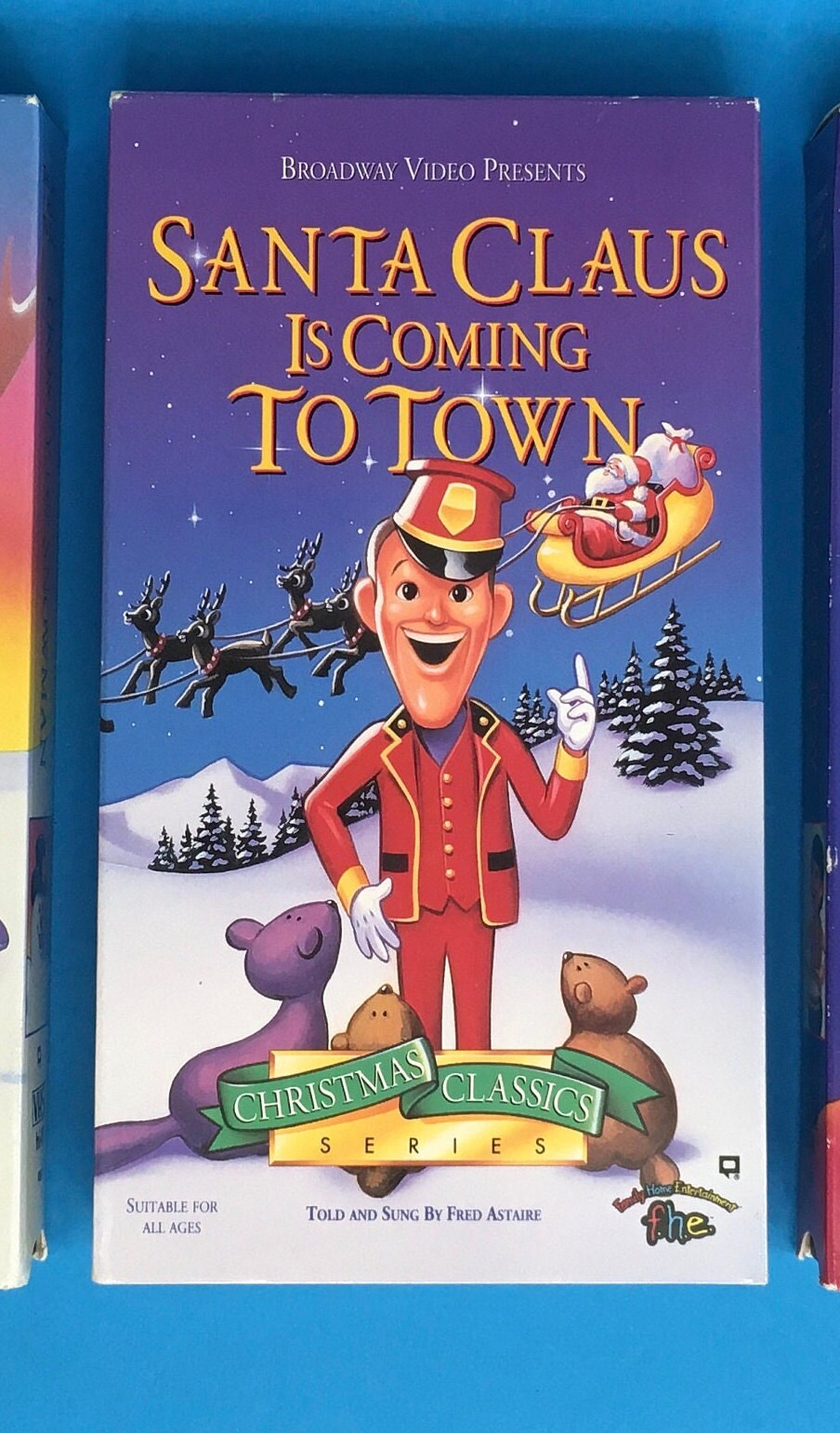 Christmas Movie Trio VHS - Frosty the Snowman, the Little Drummer Boy ...