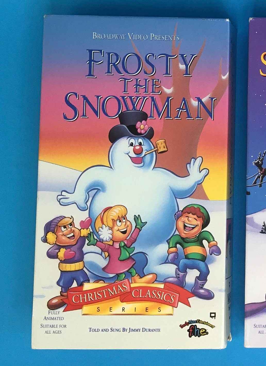 Christmas Movie Trio VHS - Frosty the Snowman, the Little Drummer Boy ...