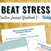 Stress Journal Printable Journal mental Health stress Relief Worry ...