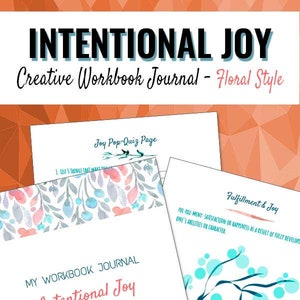 Printable Journal Joy Journal Mental Health Mindfulness Minimalism ...