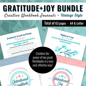 Gratitude Journal Bundle |wellness Journal | Prompts|journal Pages ...