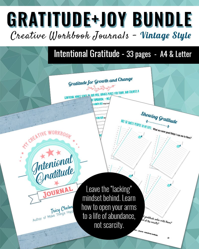 Gratitude Journal Bundle |wellness Journal | Prompts|journal Pages ...