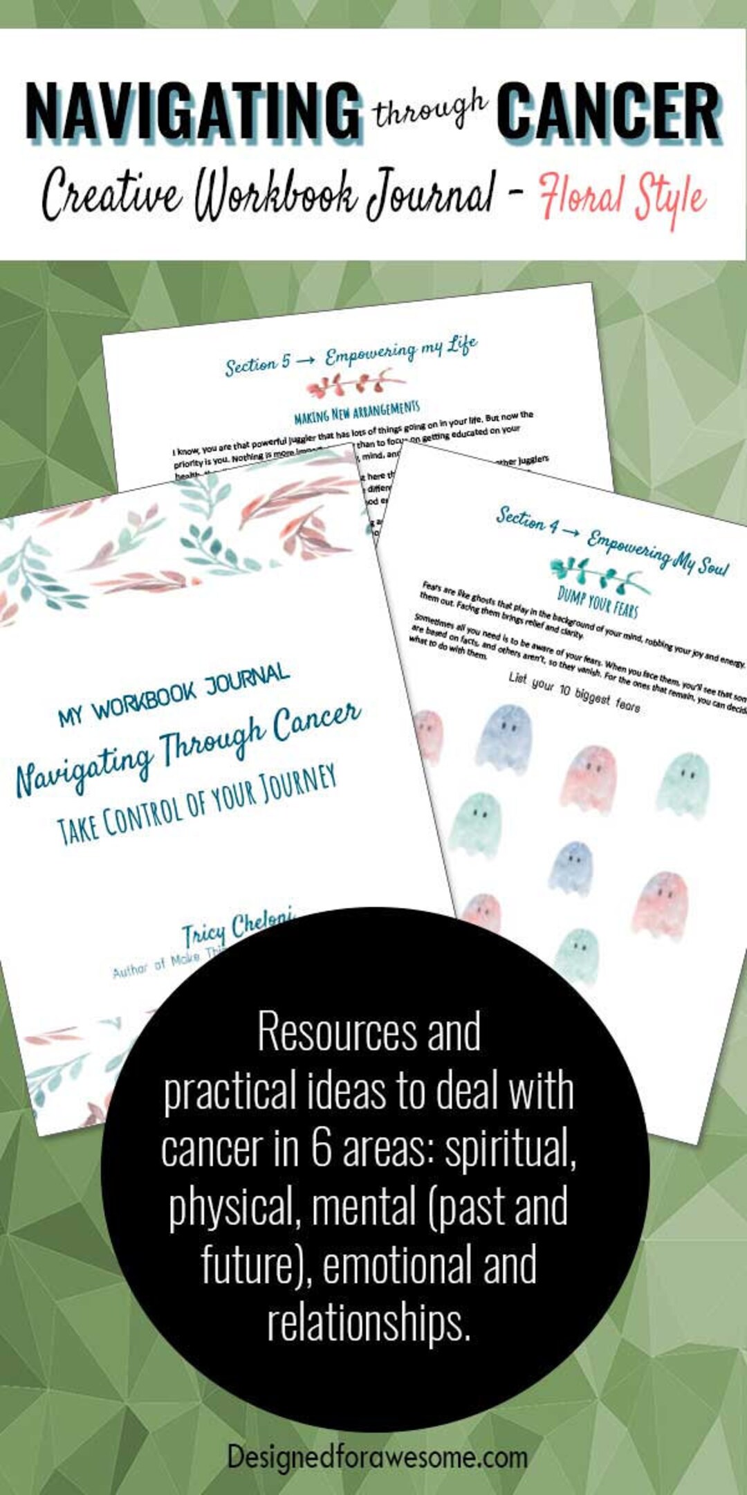 Cancer Journal Fight Cancer Journal printable Journal - Etsy