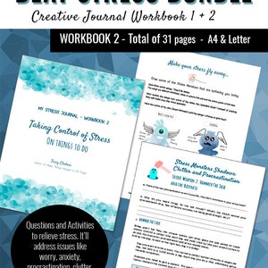 Creative Journal |printable |mental Health Journal |stress Relief ...