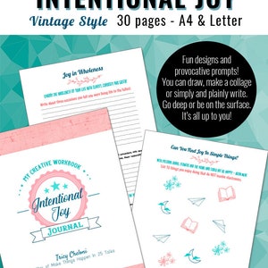 Joy Printable Journal |printable Binder | Journal Prompts| Mindfulness ...