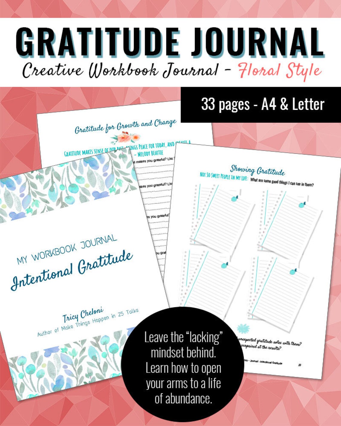 Printable Journal Gratitude Journal mental Health - Etsy