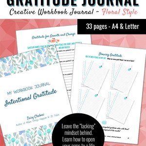 Printable Journal | Gratitude Journal |mental Health| Mindfulness Tool ...
