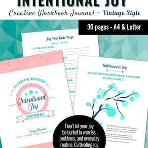 Joy Printable Journal |printable Binder | Journal Prompts| Mindfulness ...
