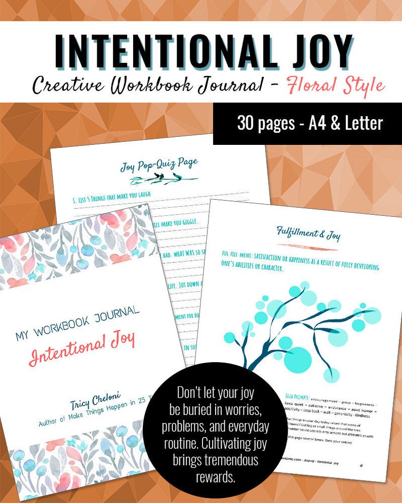 Printable Journal Joy Journal Mental Health Mindfulness Minimalism ...