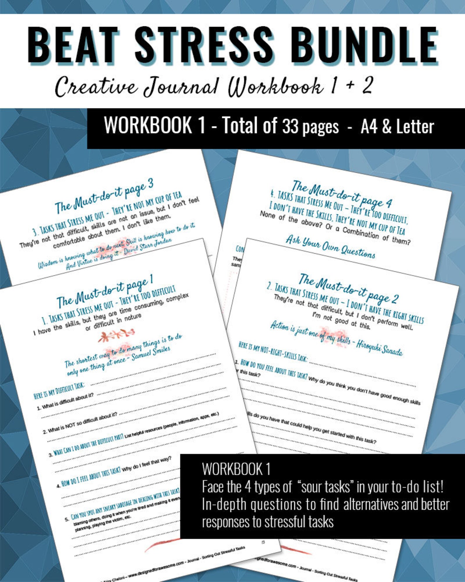 Creative Journal |printable |mental Health Journal |stress Relief ...