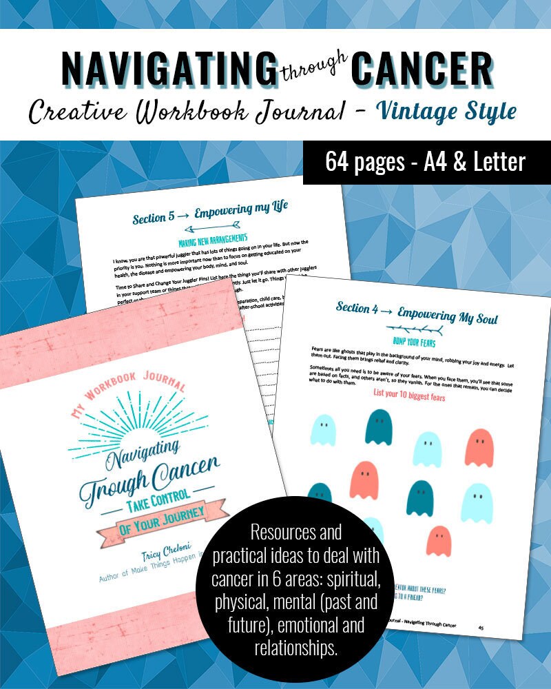 Fight Cancer Journal Printable Journal Inspirational Journal Cancer ...