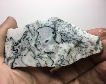 Beautiful Green Tree Agate Rough Lapidary Slab - Etsy