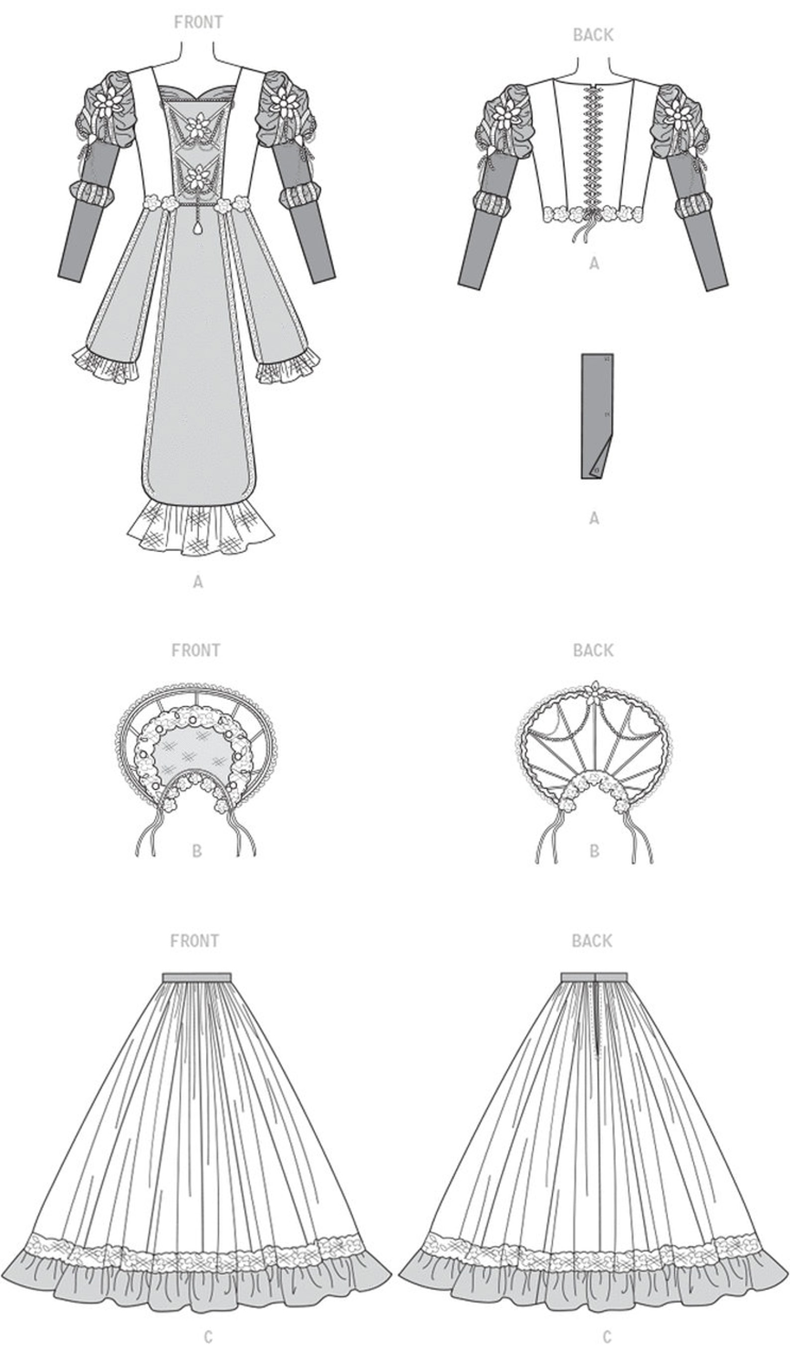 COSPLAY by Mccall's Oop M2118 STIRLING REGENT Costume Sewing Pattern ...