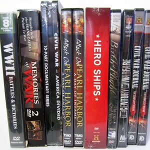 DVD Assorted History Military War Series (US) - Your Choice (upick ...